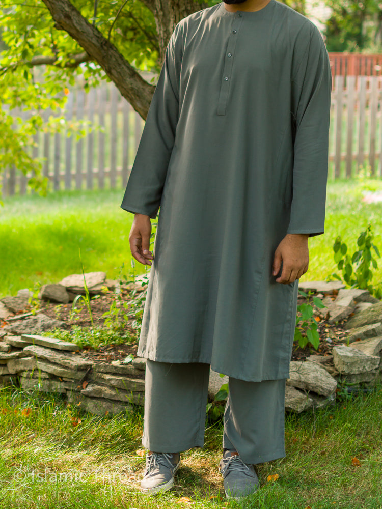 Thobe Set - Khaki – Islamic Threads